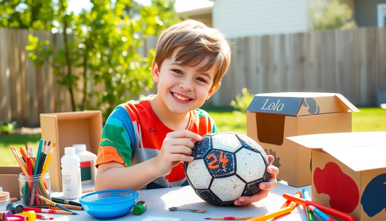 Sports Crafts for Kids: 10 Fun Projects to Ignite Creativity and Team ...